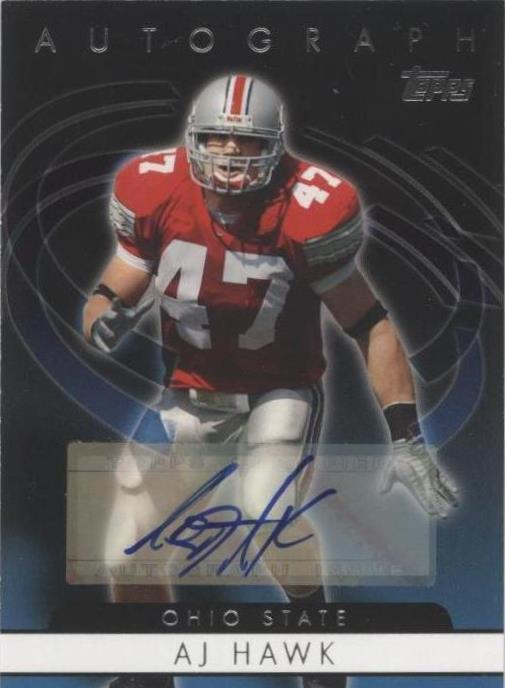 2006 Topps - Autographs A.J. Hawk #T-AH (AU, RC) for sale online | eBay