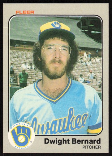 1983 Fleer #27 Dwight Bernard - FREE SHIPPING | eBay