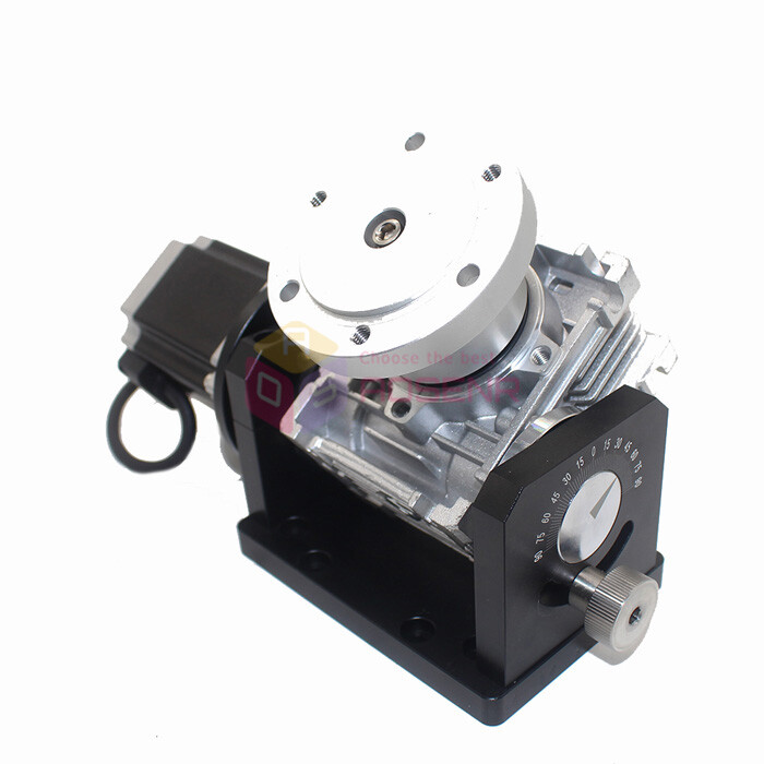 Electric 360° Rotary Turntable Precision Rotating Platform 300mm ...