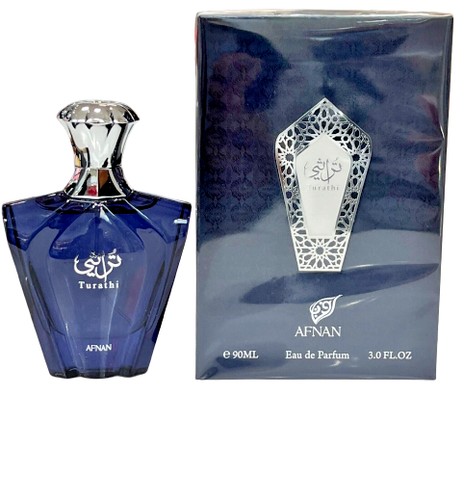 Afnan Turathi Blue By Afnan Perfumes Eau De Parfum Spray 3 Oz NEW ...