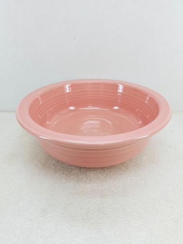 FIESTA LARGE 1 QUART SERVING BOWL peony pink NEW | eBay