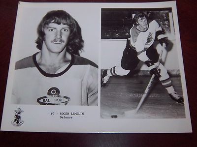 Baltimore Clippers Roger Lemelin 1970's from the Woody Ryan Collection ...