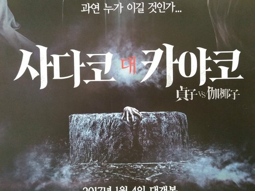 Sadako vs Kayako 2017 Korean Mini Movie Posters Movie Flyers (A4 Size ...