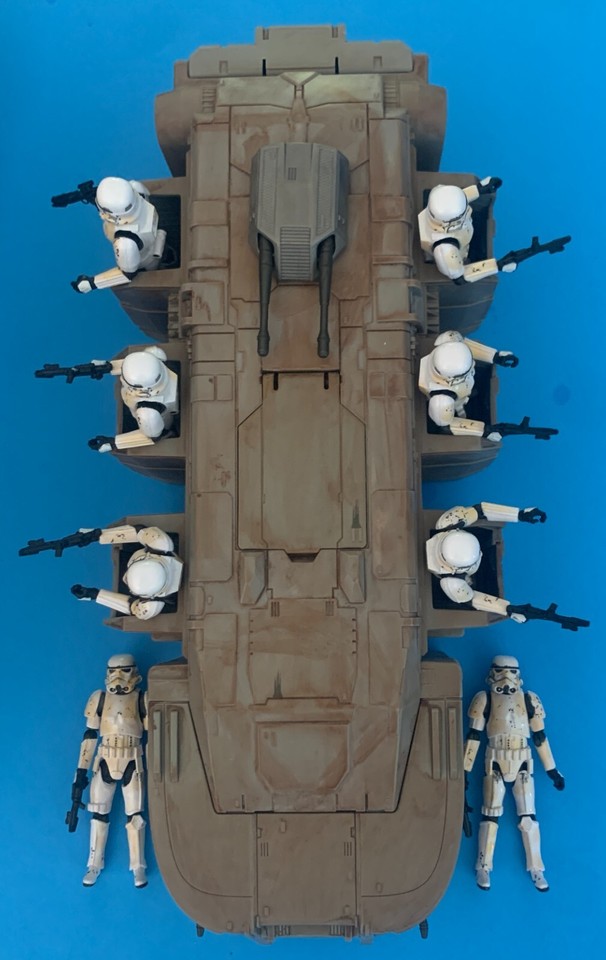 STAR WARS VINTAGE COLLECTION IMPERIAL TROOP TRANSPORT STORMTROOPER ...