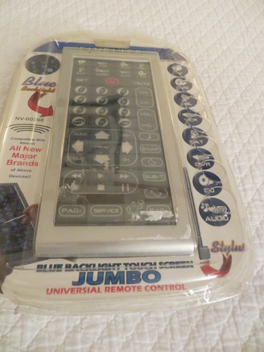 Jumbo Touch Screen Universal Remote Control NV-00268 OPEN BOX! READ ...