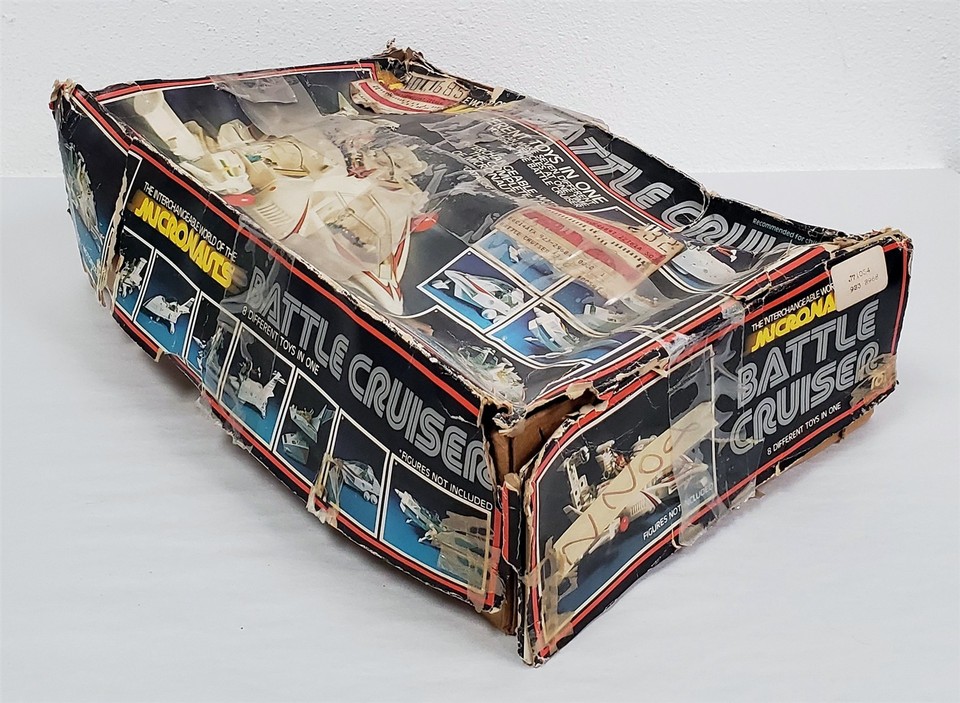 Z-662 VINTAGE 1977/78 MEGO MICRONAUTS BATTLE CRUISER PLAYSET IN ...
