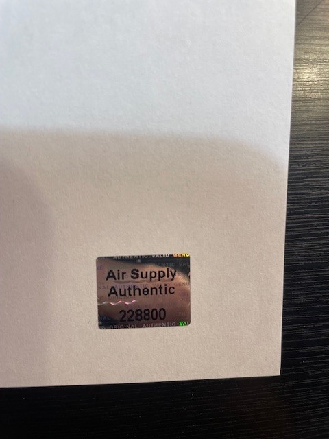 Air Supply SET LIST Signed Autographed Russell Graham 1-4-26 Singapore ...