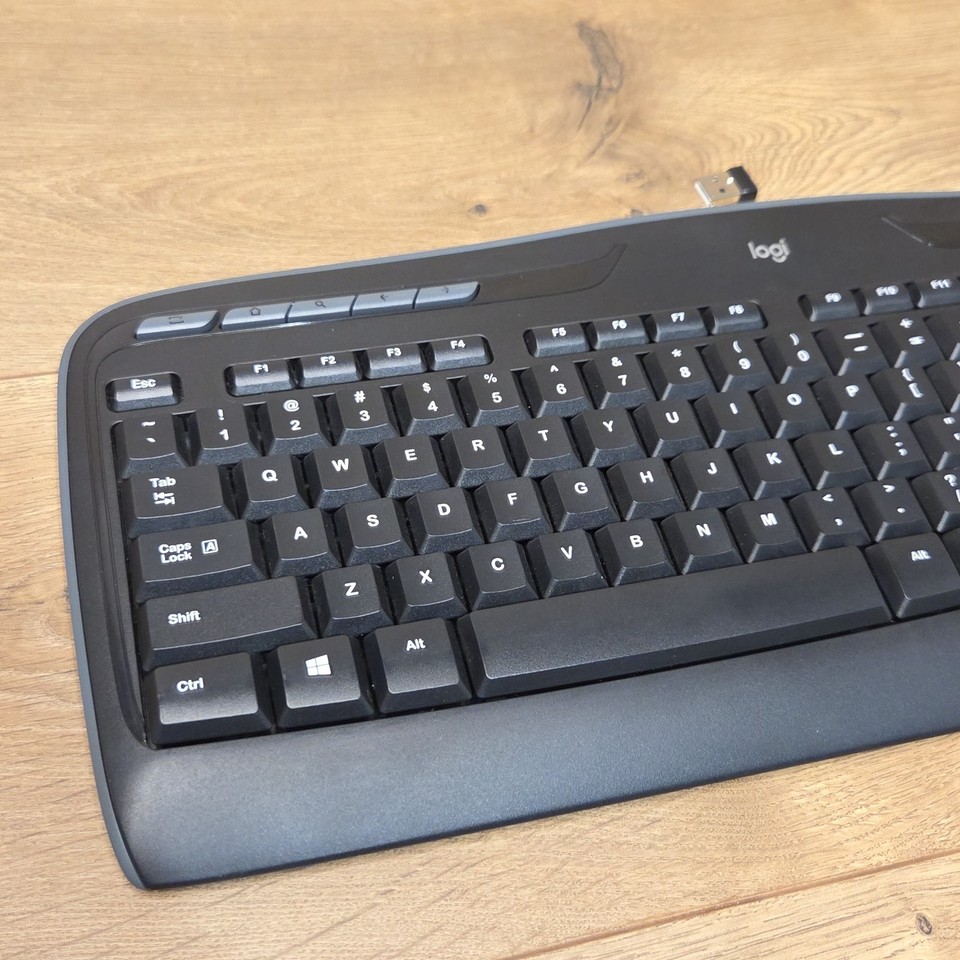 Logitech Wireless Keyboard Y-R0067 w/ Dongle USB Receiver Tested | eBay