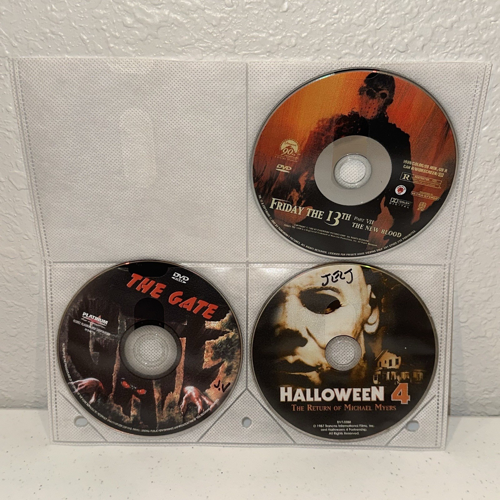 Halloween 4: Return of Michael Myers (DVD, 1988) LOOSE HORROR LOT Of 3 ...