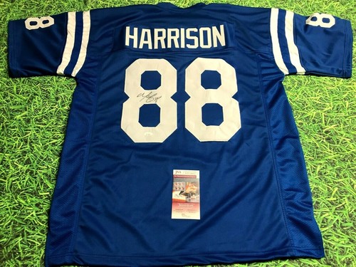 MARVIN HARRISON AUTOGRAPHED INDIANAPOLIS COLTS JERSEY JSA | eBay