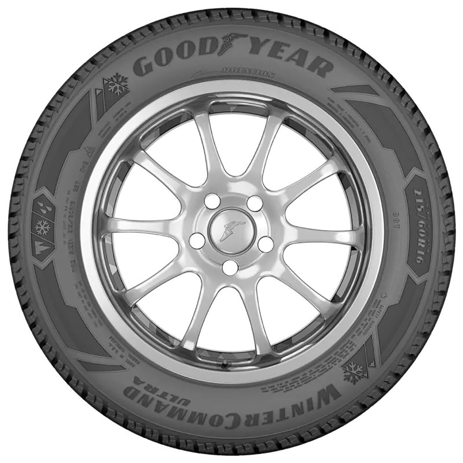 Goodyear WinterCommand Ultra 205/65R16 Tire for sale online | eBay