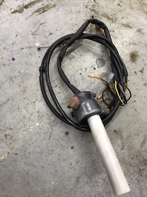 1978 Honda CB750 Right Side Controls Switches Throttle Cables on/off ...