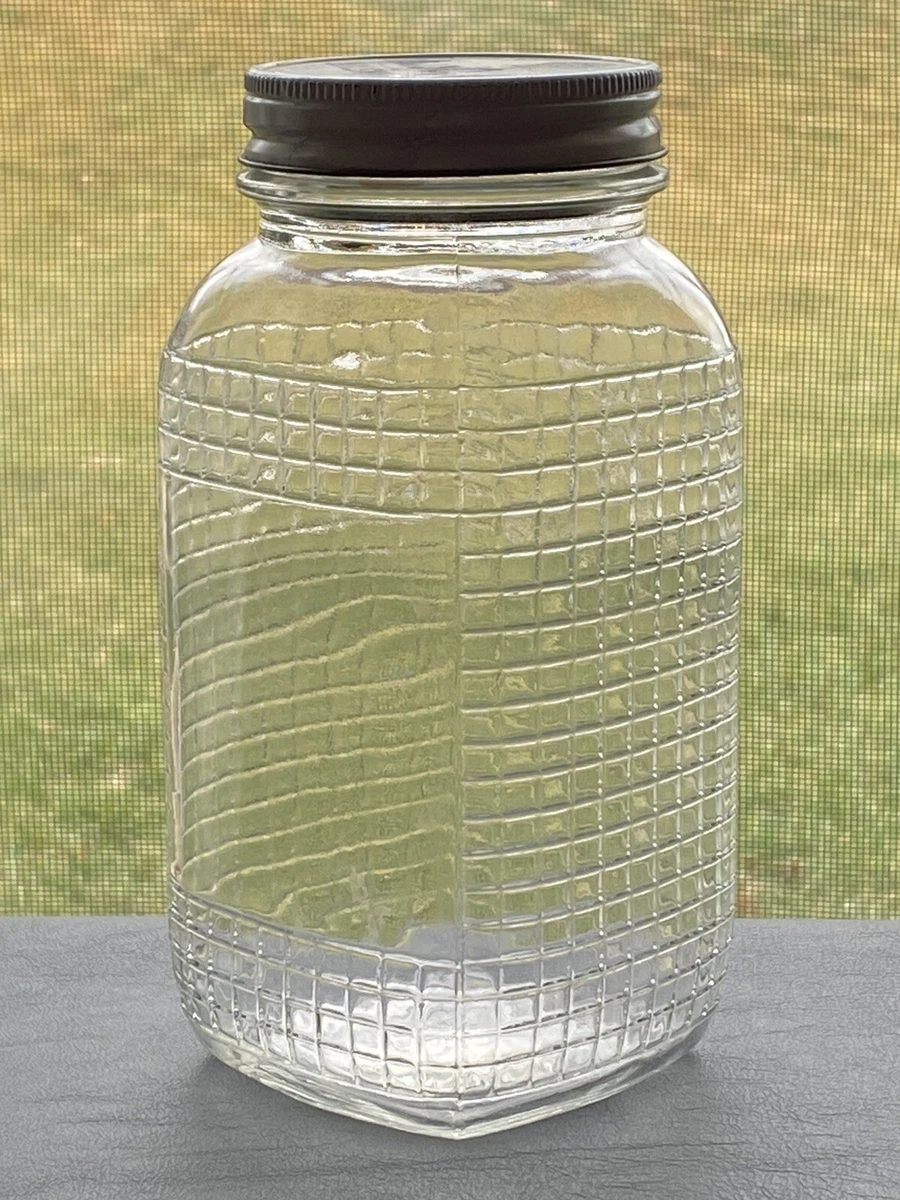 Vintage Square Mason Jars