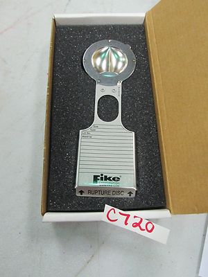 Fike 1" Rupture Disc 50.00 PSIG @ 350F Type: SRL Material: SST TEF NI ...