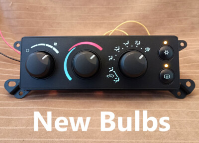 06-08 Dodge Ram 1500 2500 3500 Climate Control Heater A/C Switch ...