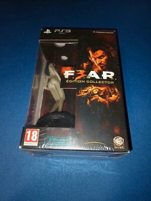FEAR 3 édition collector f3ar ps3 PlayStation 3 neuf | eBay