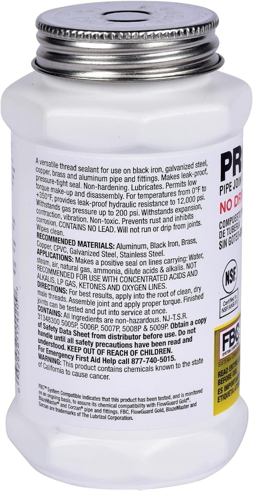 NEW Pro Dope 8 Oz. Pipe Joint Compound | High Quality And Free Shipping ...