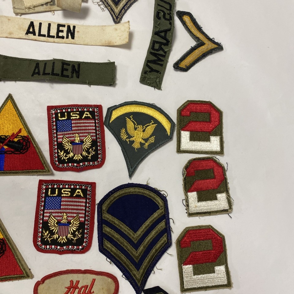 US Military Patch Lot - US Army Vintage Patch Lot | eBay