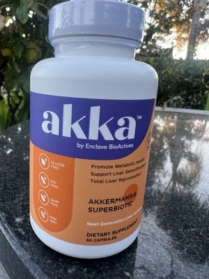 Akka Premium Liver Cleanse Detox & Repair Superbiotic 60 Ct Gut Heath ...