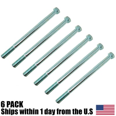 6PK Genuine OEM SCAG Spindle Bolt 5/8-11 X 9-1/2 HH CP SCR Grade 5 ...