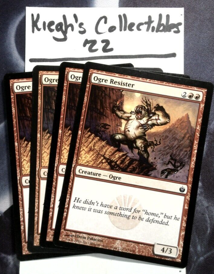Mtg Ogre Resister x4 | eBay