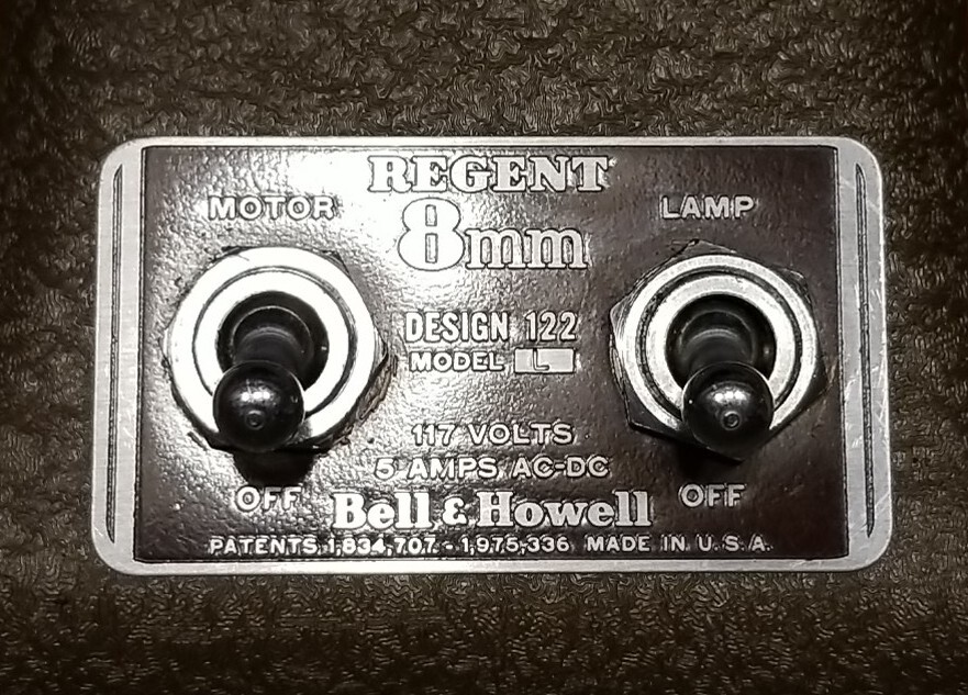 Bell & Howell Regent 8mm Projector Design 122 Model L & Case, WORKS ...