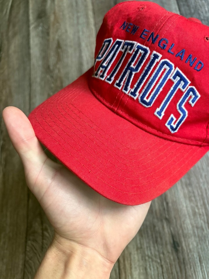 Vintage Starter New England Patriots Hat Cap NFL Red 90s Snapback USA ...
