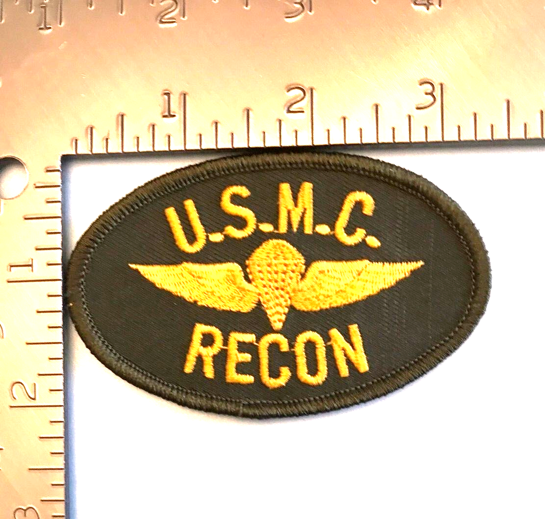U.S. MARINE CORPS RECON OD GREEN PATCH (MC-3) USMC | eBay