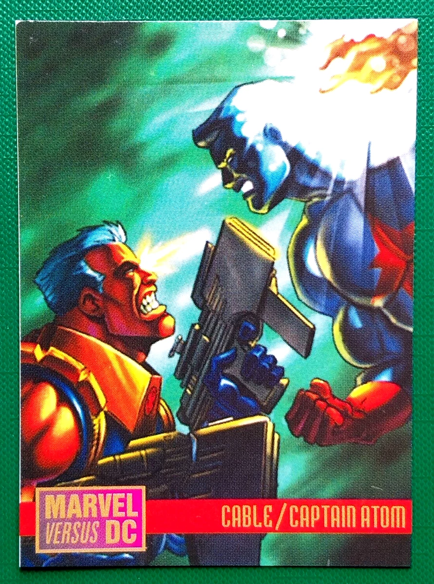 Captain Atom Vs Captain Marvel