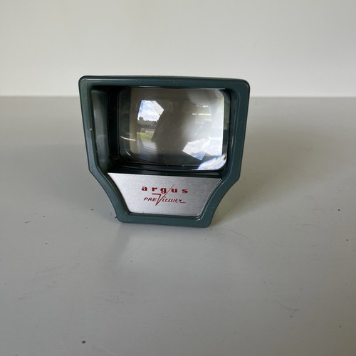 Vintage Argus PreViewer 35mm Slide Viewer Teal Plastic Retro Mid ...