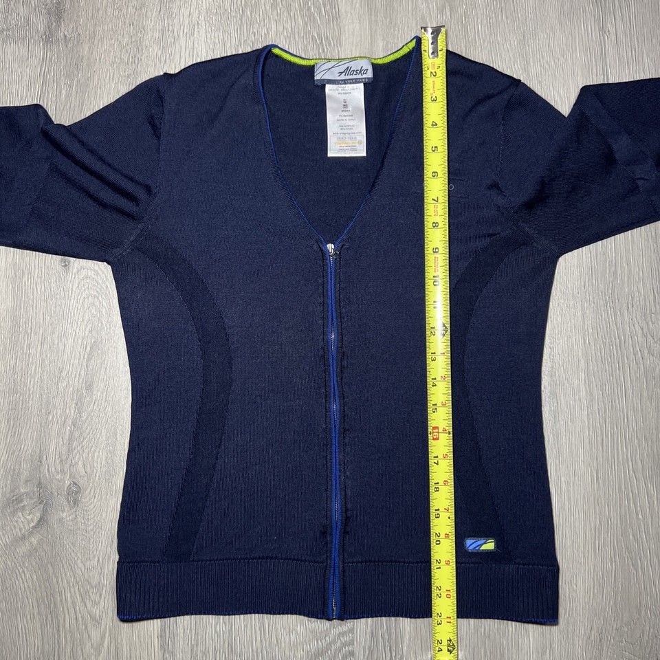 Alaska Airlines Stewardess Uniform Flight Attendant Sweater Luly Yang ...