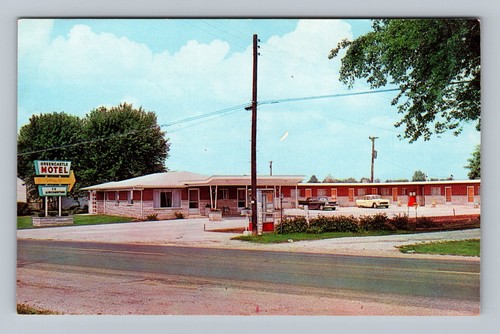 Greencastle IN-Indiana Greencastle Motel Vintage Postcard Standard ...