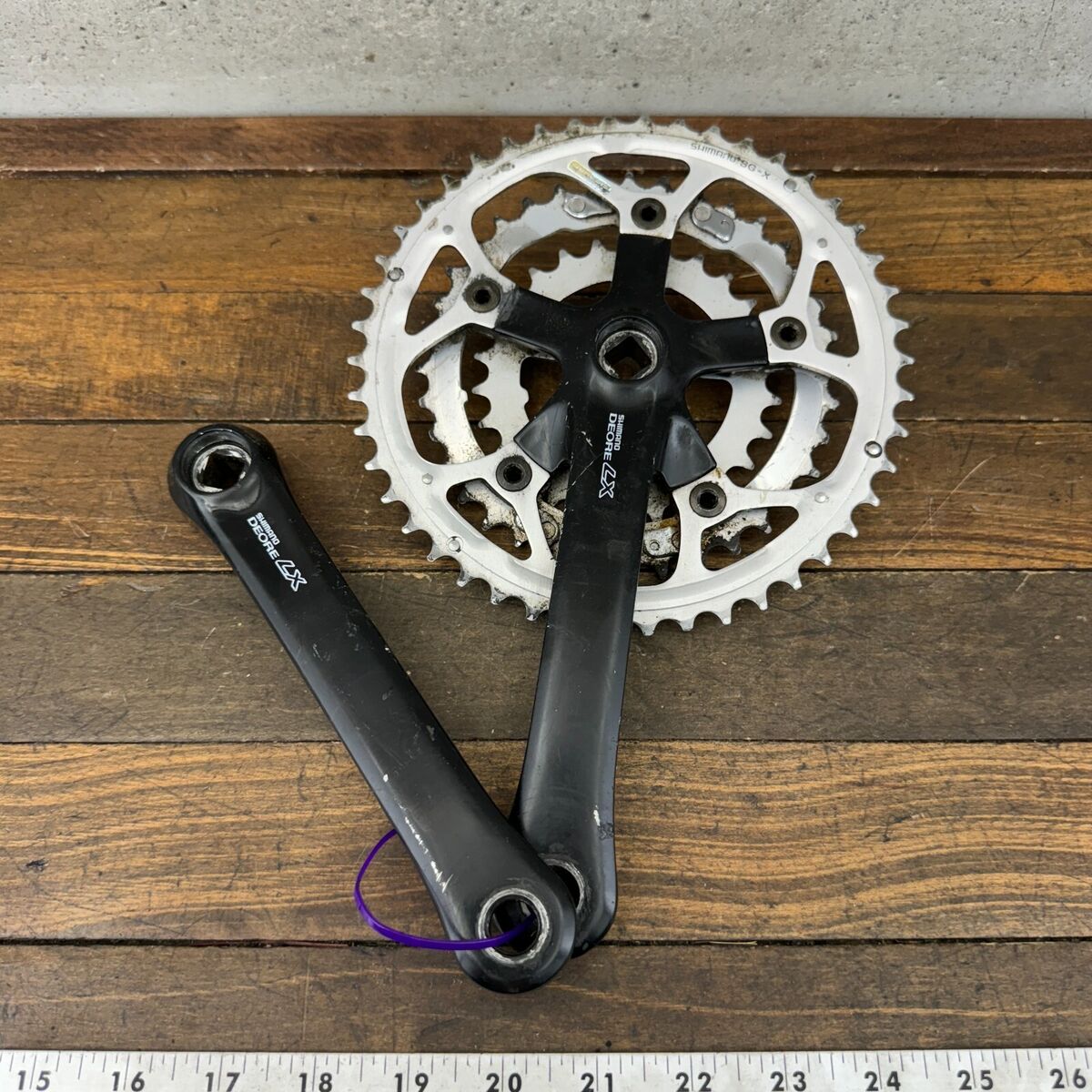 Vintage Shimano Deore LX FC-M560 Crank Set 170 mm 74 110 BCD Vintage Shimano Deore LX FC-M560 Crank Set 170 mm 74 110 BCD