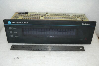 ALLEN BRADLEY 2706-E23J16 SERIES D DATALINER DISPLAY OPERATOR INTERFACE ...