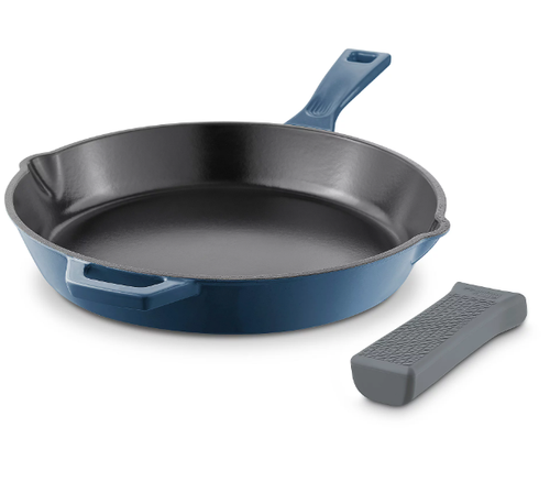 Zakarian by Dash 12" Cast Iron Skillet w/ Silicone Handle | eBay
