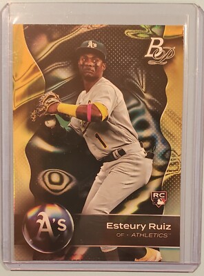 2023 Bowman Platinum Rookie Esteury Ruiz 91 | eBay