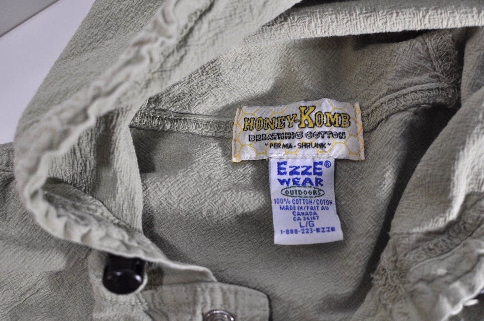 Vintage Honey-Komb Ezze Wear Outdoors L Jacket and XL pants made in ...