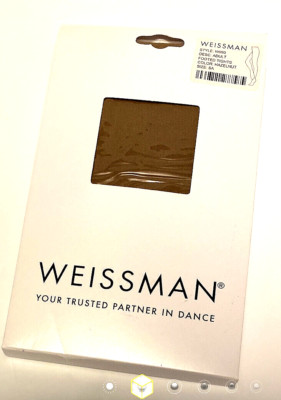 Weissman Adult Footed Dance Tights Hazelnut Size SA (Small Adult) New ...