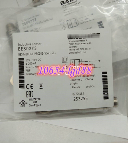 one fit M18EG1-PSC10Z-S04G-S11 Pressure Inductive Sensor BES02Y3@10654 ...