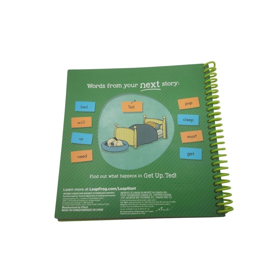 LeapFrog Leap Start Learn to Read Book 1 A Bag for Sam Education Short ...