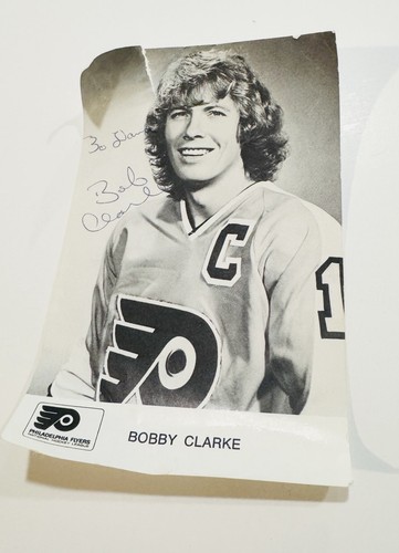 Bobby Clarke Signed Philadelphia Flyers Photo, Autograph Picture | eBay
