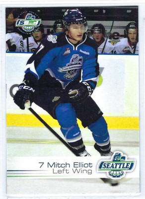 2012-13 Seattle Thunderbirds (WHL) Mitch Elliot | eBay