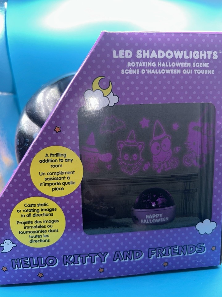 Hello Kitty Halloween LED Shadowlights Rotating Projector Light Show ...