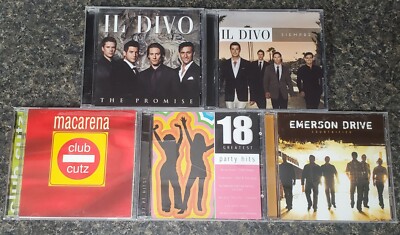 5-CD Collection: Ermerson Drive, IL Divo, Party Hits, Macarena Club ...