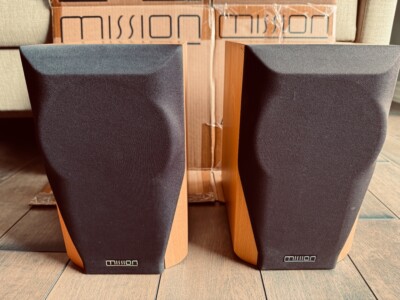 Vintage Mission 780 Bookshelf Speakers – Made in England – Original Box ...
