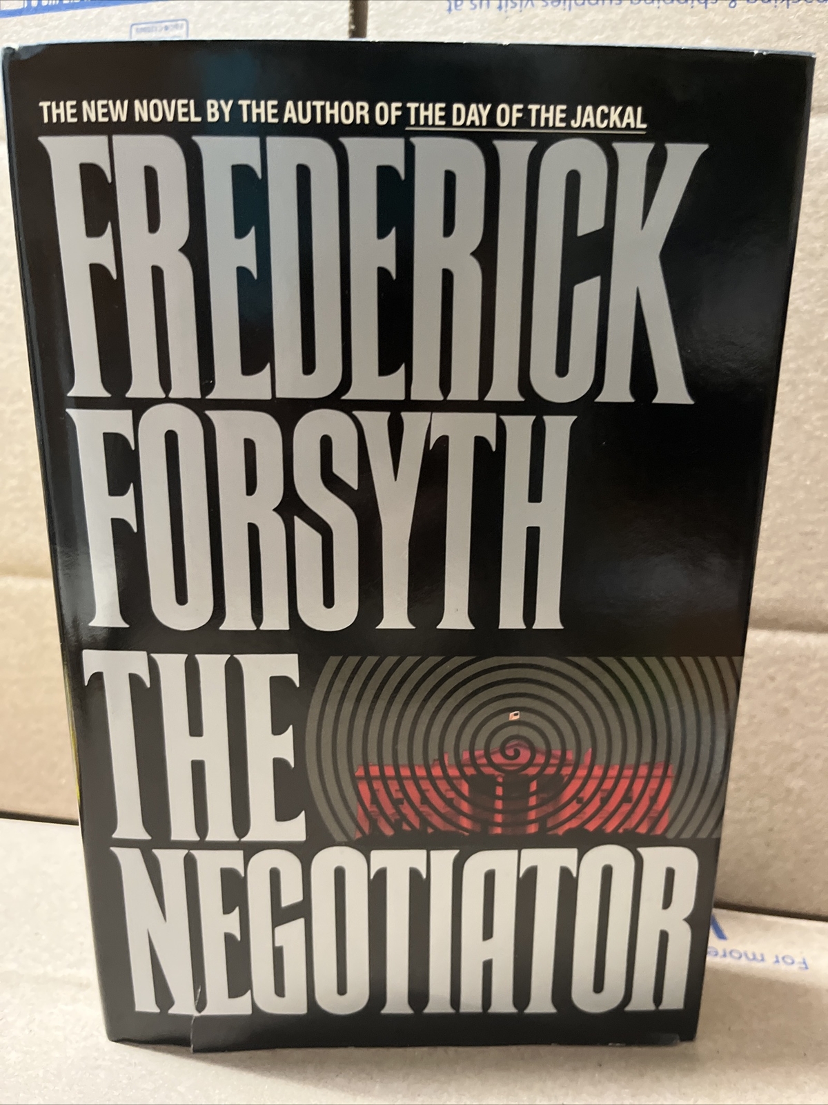 The Negotiator by Frederick Forsyth 1989, Hardcover Dust Jacket 391 ...