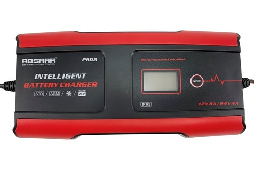 ABSAAR 12V 8A Automatic Battery Charger replace Numax 12V 10A Leisure ...