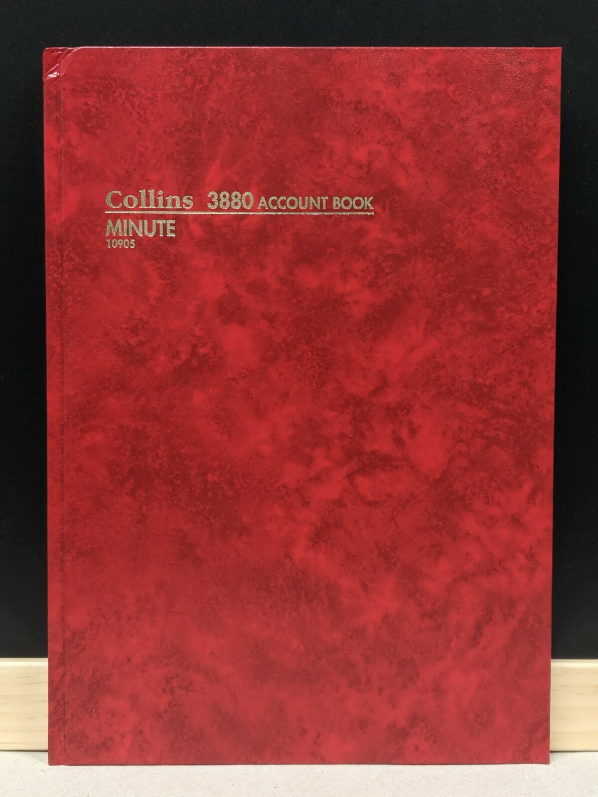 Collins 3880 Account Book A4 Minute 10905 Red | eBay Australia