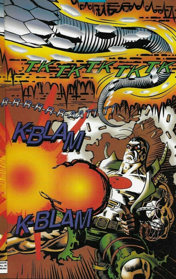 Bloodshot Comic 31 Cover A First Print 1995 Kevin Vanhook Breyfogle ...