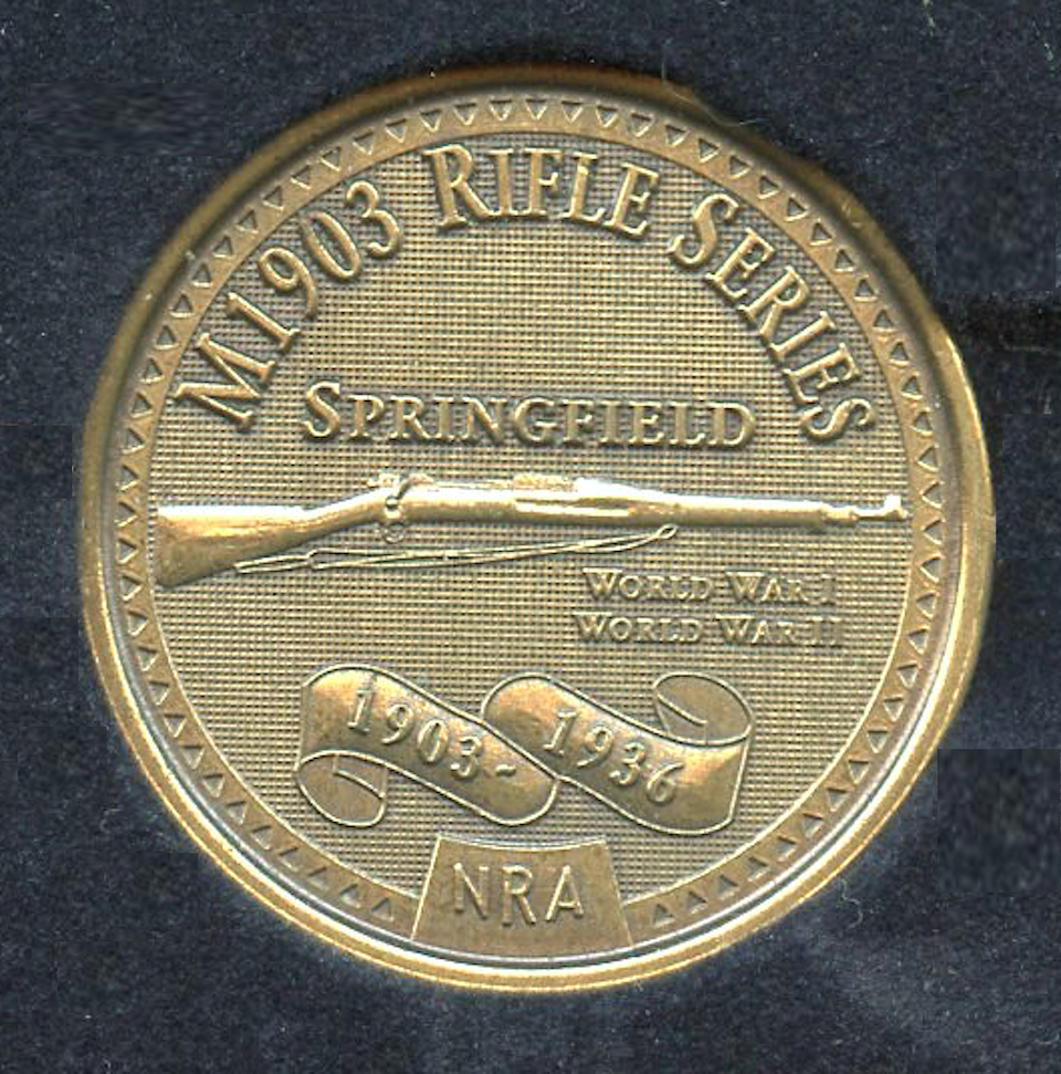 NRA Classic US Arms Medallion Collector's Series Plus WW2 Liberty Medal ...